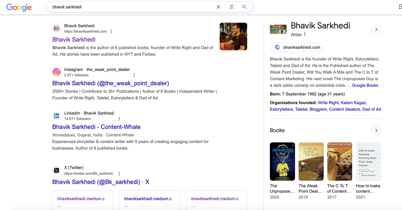Here's Why Google Loves My Online Profile Here's Why Google Loves My Online Profile