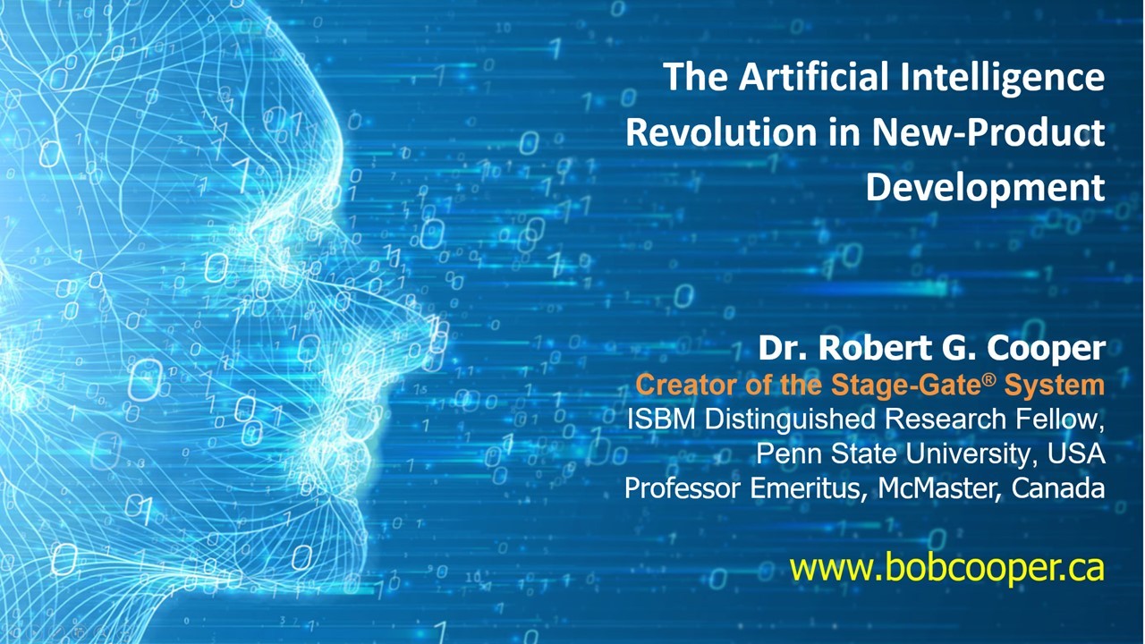 The Artificial Intelligence Revolution in New-Product Development (video) The Artificial Intelligence Revolution in New-Product Development (video)