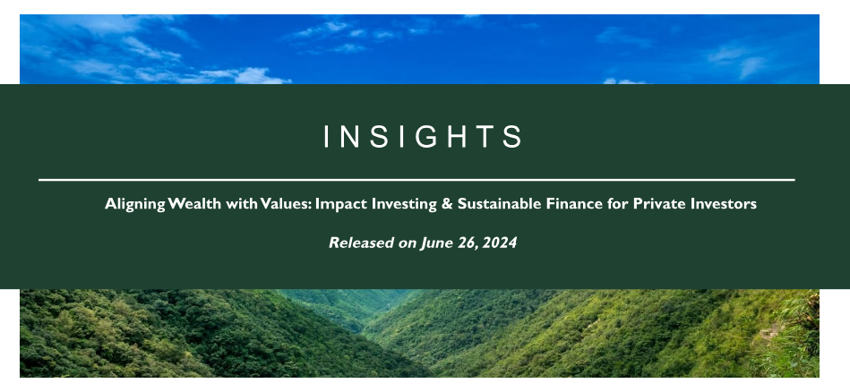 Aligning Wealth with Values: Impact Investing & Sustainable Finance for ... Aligning Wealth with Values: Impact Investing & Sustainable Finance for ...