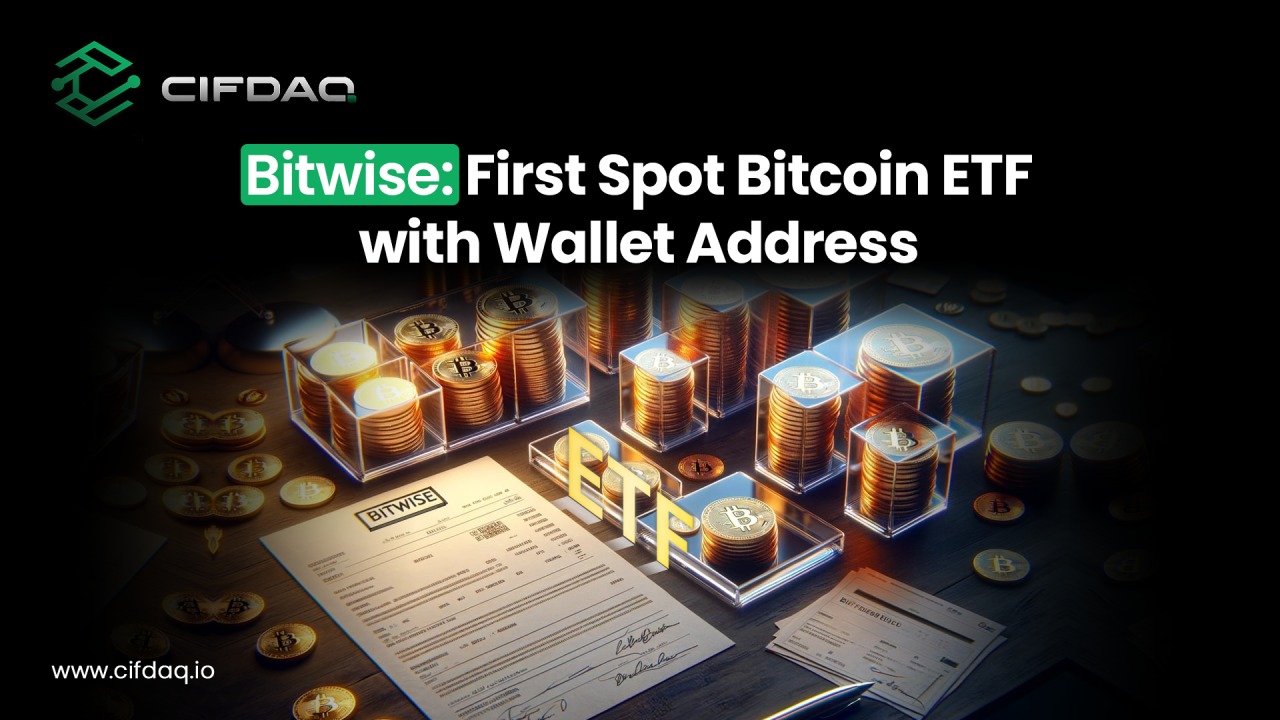 Bitwise: Bitcoin ETF First Spot Wallet Address Bitwise: Bitcoin ETF First Spot Wallet Address