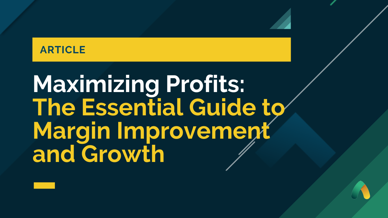 Maximizing Profits: The Essential Guide to Margin Improvement and Growth Maximizing Profits: The Essential Guide to Margin Improvement and Growth