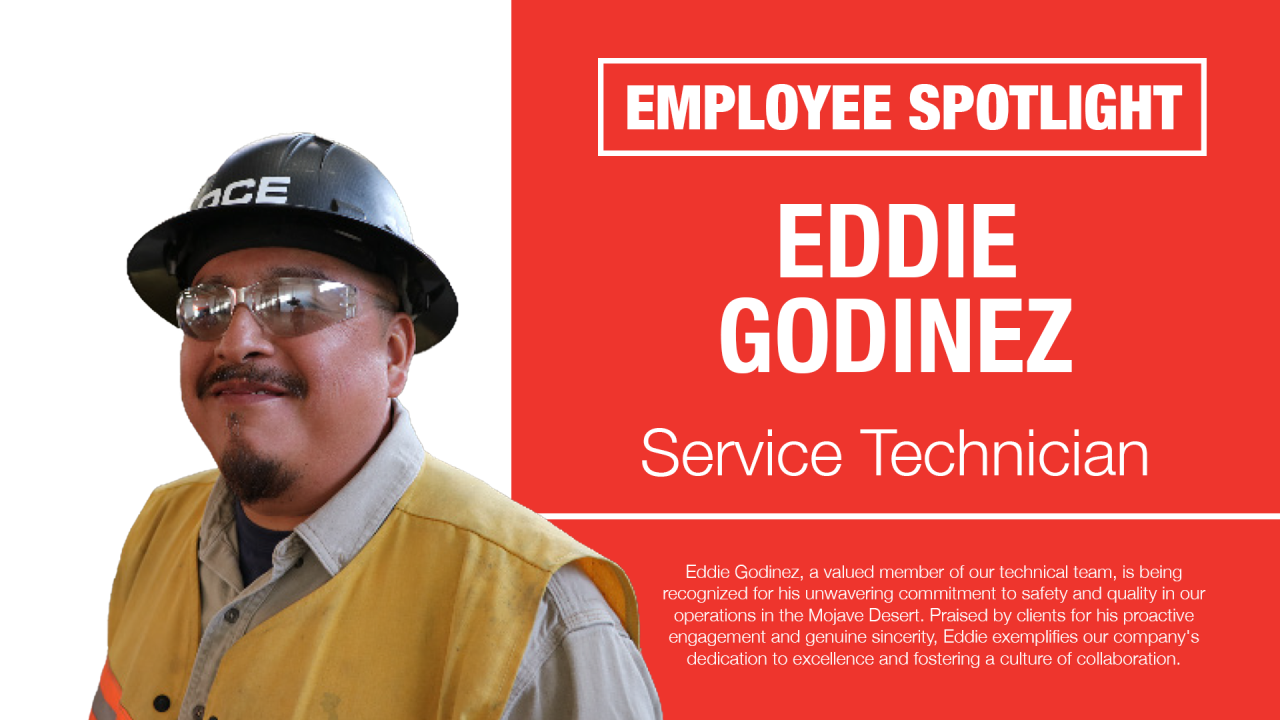 Employee Spotlight: Eddie Godinez Employee Spotlight: Eddie Godinez
