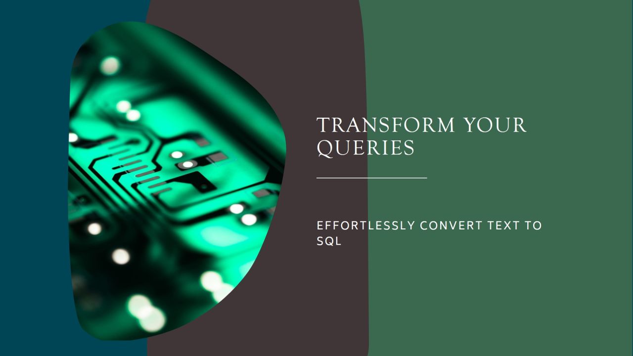 Transform Queries with Ease: Text to SQL Chatbot Powered by Azure Open AI Transform Queries with Ease: Text to SQL Chatbot Powered by Azure Open AI