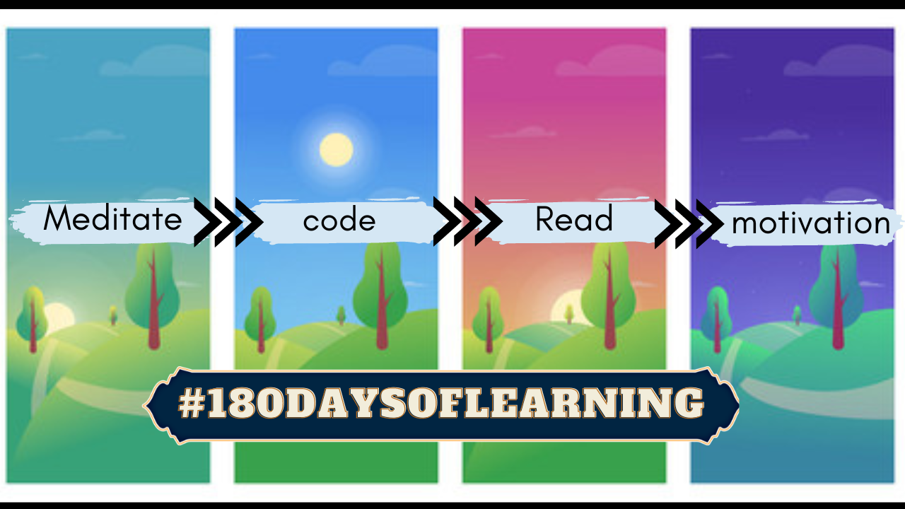 #180daysoflearning #180daysoflearning