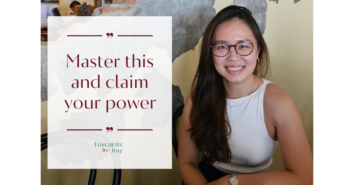 Master this and claim your power Master this and claim your power