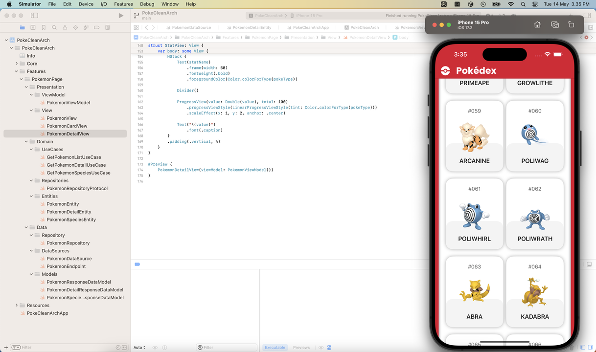 Clean Architecture SwiftUI Clean Architecture SwiftUI