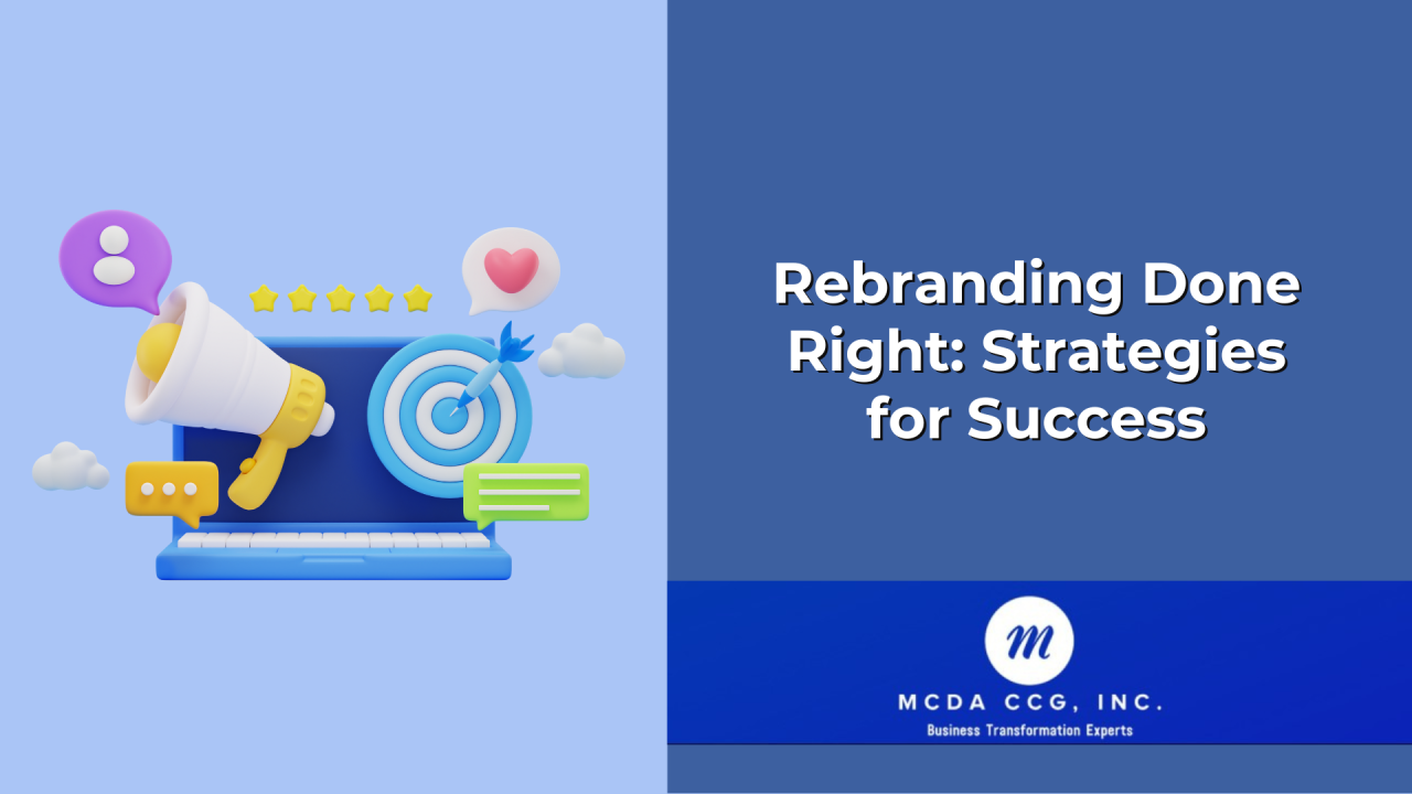 Rebranding Done Right: Strategies for Success Rebranding Done Right: Strategies for Success