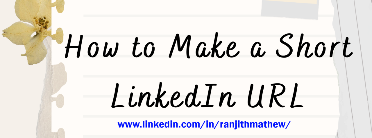 Simplify Your LinkedIn URL in 4 Easy Steps Simplify Your LinkedIn URL in 4 Easy Steps