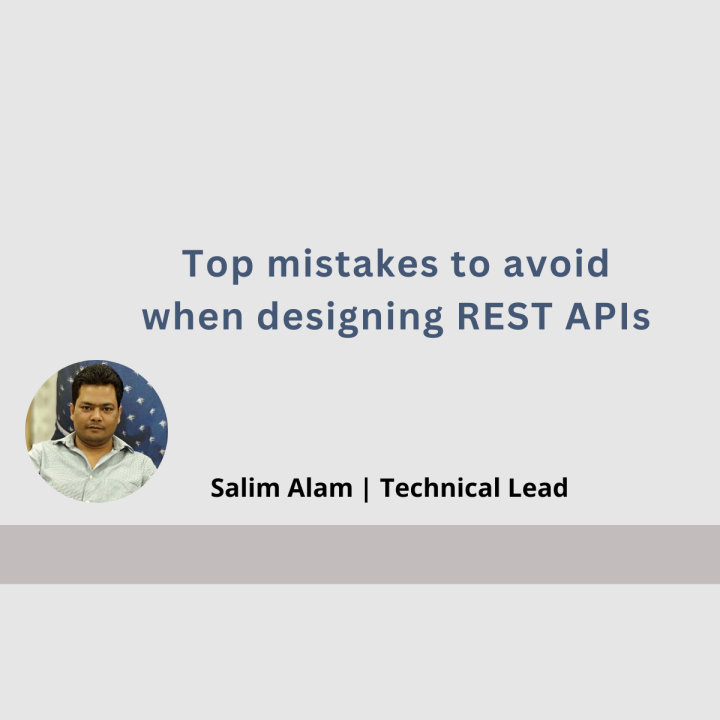Top mistakes to avoid when designing REST APIs Top mistakes to avoid when designing REST APIs