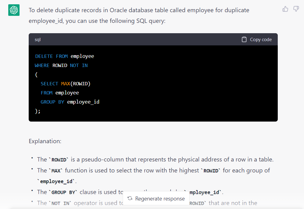 Can ChatGPT Write good SQL? Can ChatGPT Write good SQL?