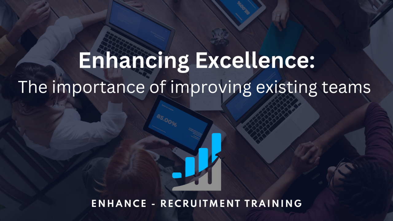 Enhancing Excellence: The importance of improving existing teams Enhancing Excellence: The importance of improving existing teams
