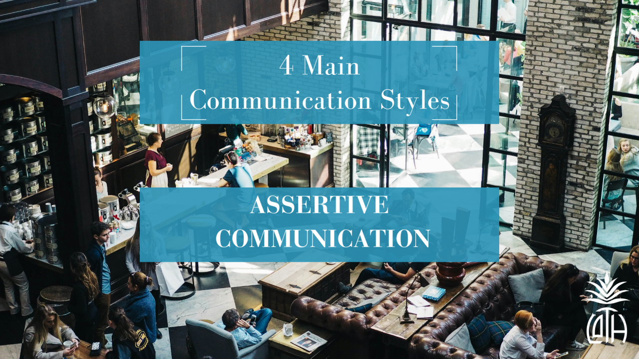 Understanding Communication Styles: Assertive Communication Understanding Communication Styles: Assertive Communication