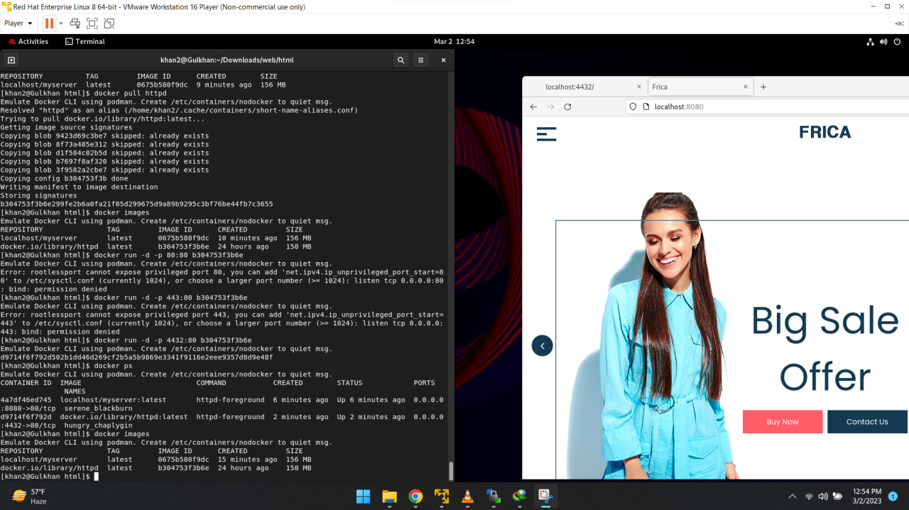 Using Docker to create an Apache HTTP Server (httpd) image and run it ... Using Docker to create an Apache HTTP Server (httpd) image and run it ...
