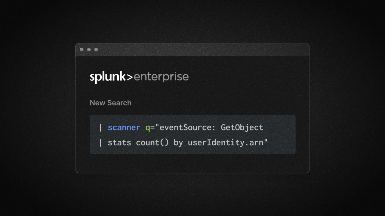 Announcing Scanner for Splunk: Lightning-fast threat hunting through ... Announcing Scanner for Splunk: Lightning-fast threat hunting through ...