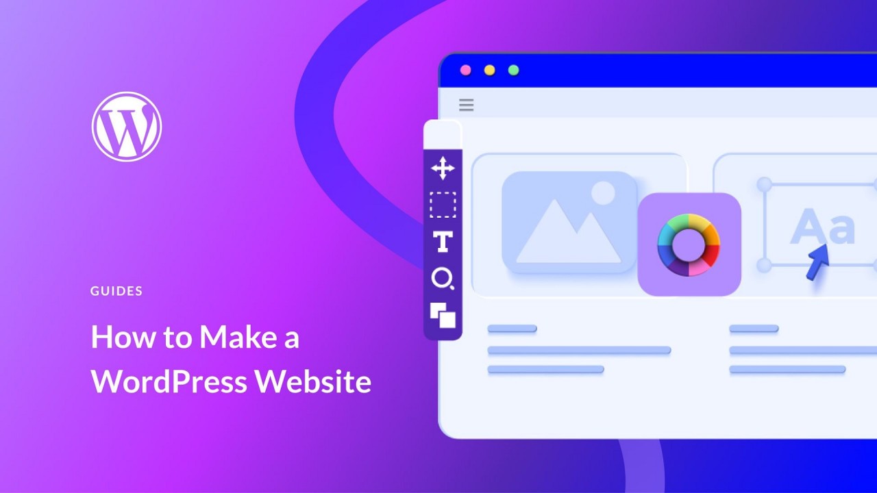 Creating a WordPress website Creating a WordPress website