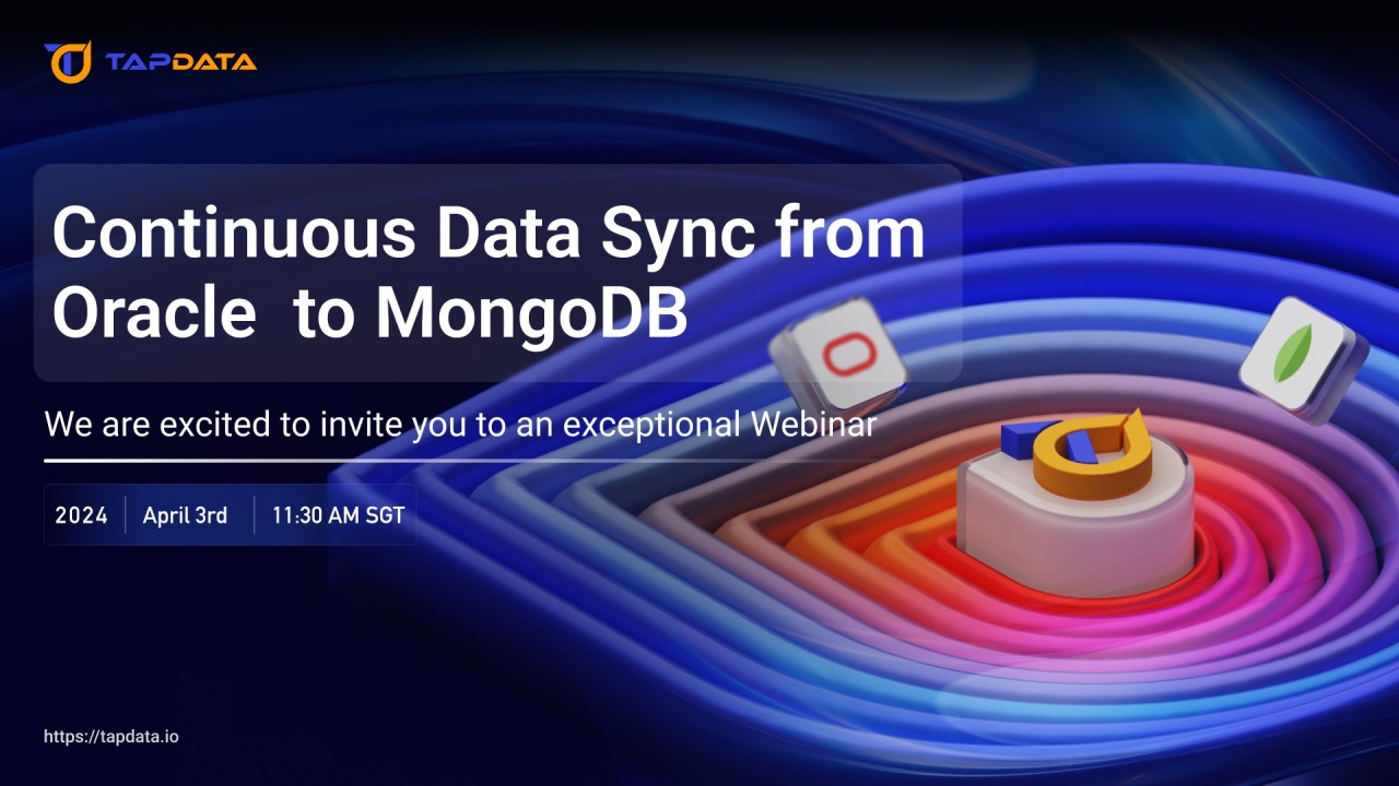 Continuous Data Sync from Oracle to MongoDB Continuous Data Sync from Oracle to MongoDB