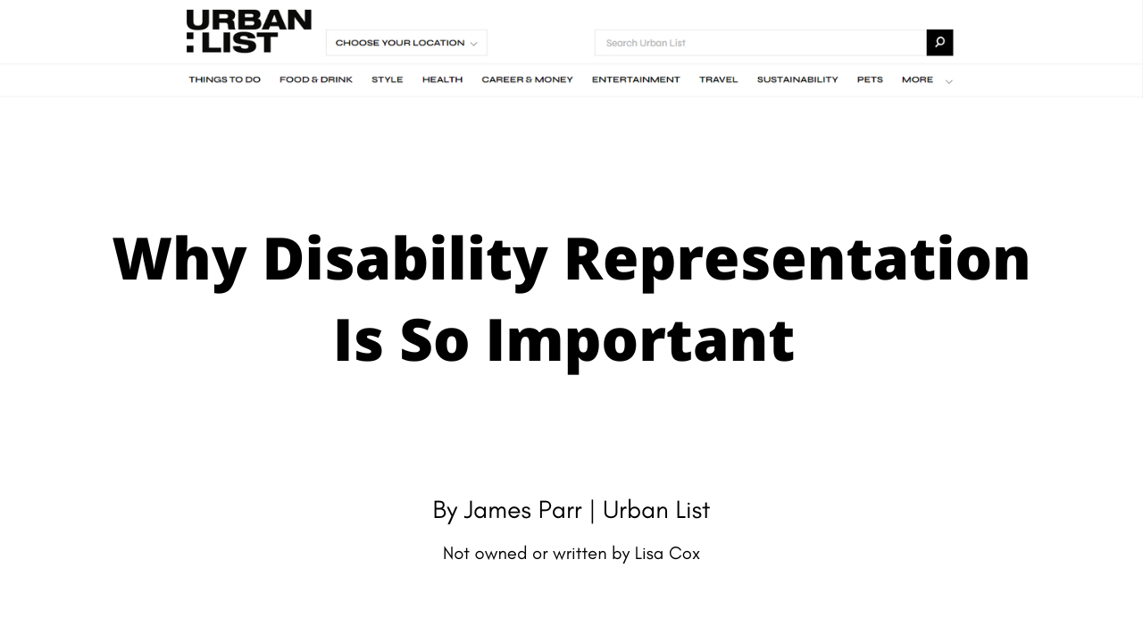 Why Disability Representation Is So Important Why Disability Representation Is So Important