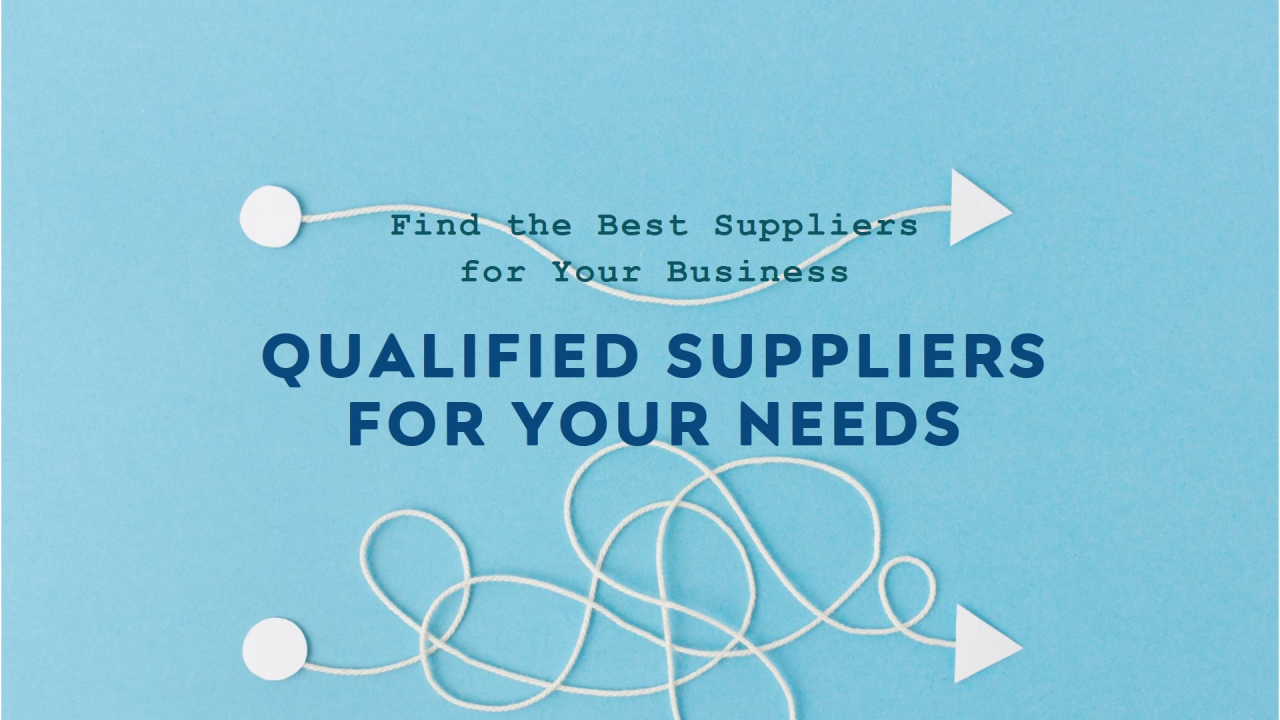 Supplier Qualification Supplier Qualification
