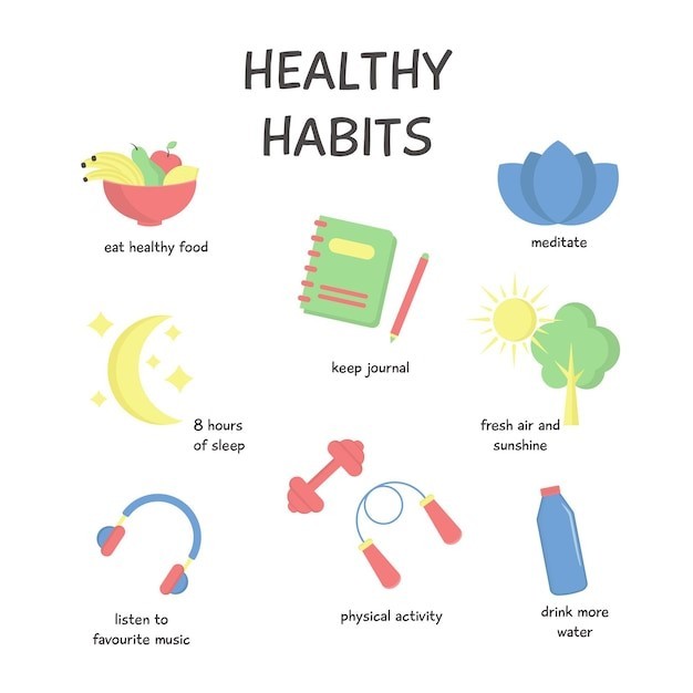 5 Simple Habits for a Healthy Lifestyle 5 Simple Habits for a Healthy Lifestyle