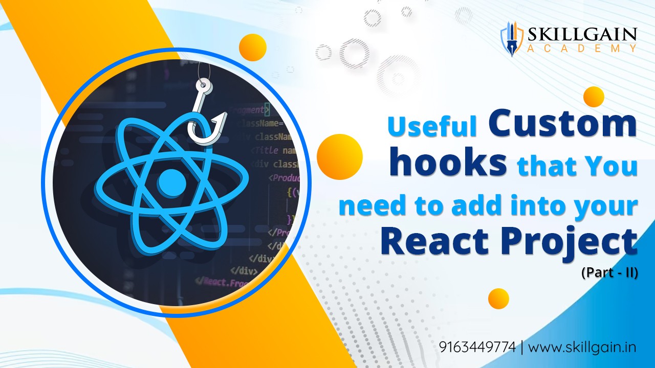 Useful Custom Hooks That You Need To Add Into Your React Project (Part II) Useful Custom Hooks That You Need To Add Into Your React Project (Part II)
