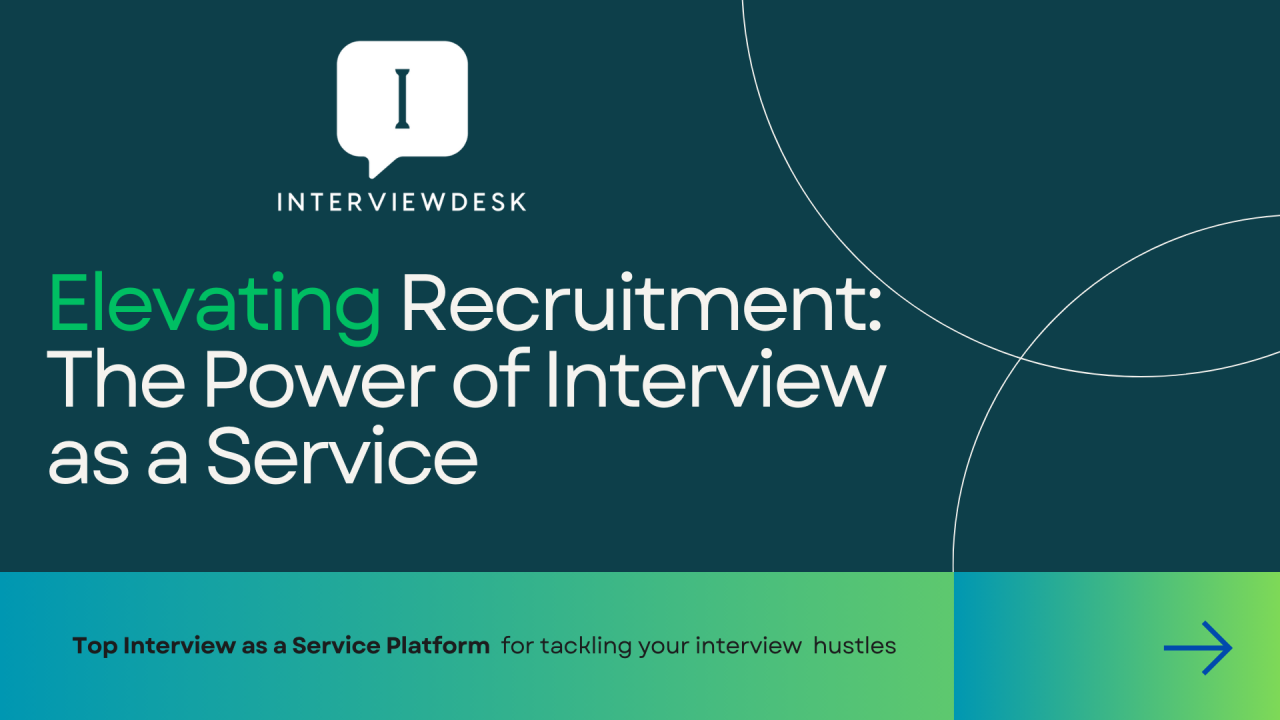 Elevating Recruitment: The Power of Interview as a Service Elevating Recruitment: The Power of Interview as a Service