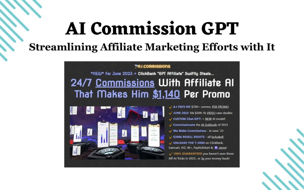 AI Commissions GPT Review: Revolutionizing Affiliate Marketing ... AI Commissions GPT Review: Revolutionizing Affiliate Marketing ...