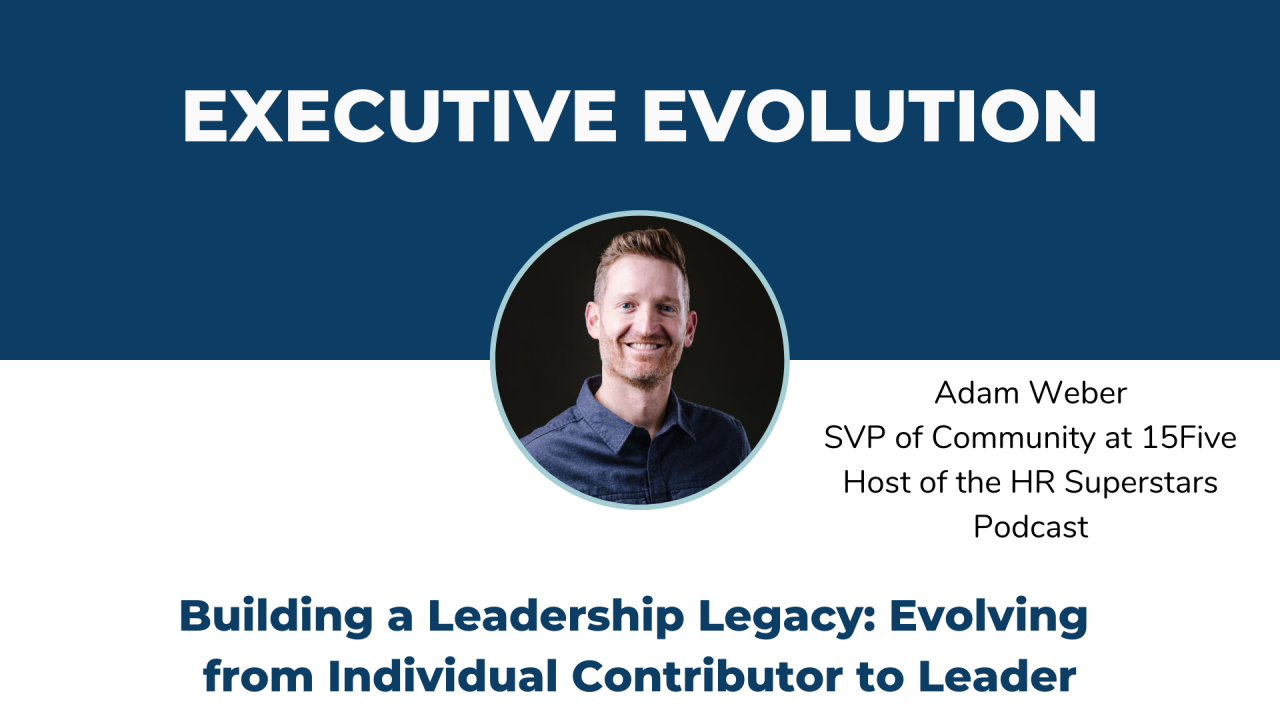 Building a Leadership Legacy Building a Leadership Legacy