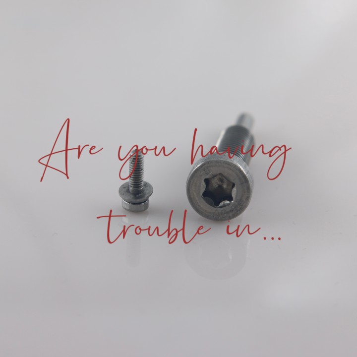 Are you having trouble removing the internal fixing screw? Have you ... Are you having trouble removing the internal fixing screw? Have you ...