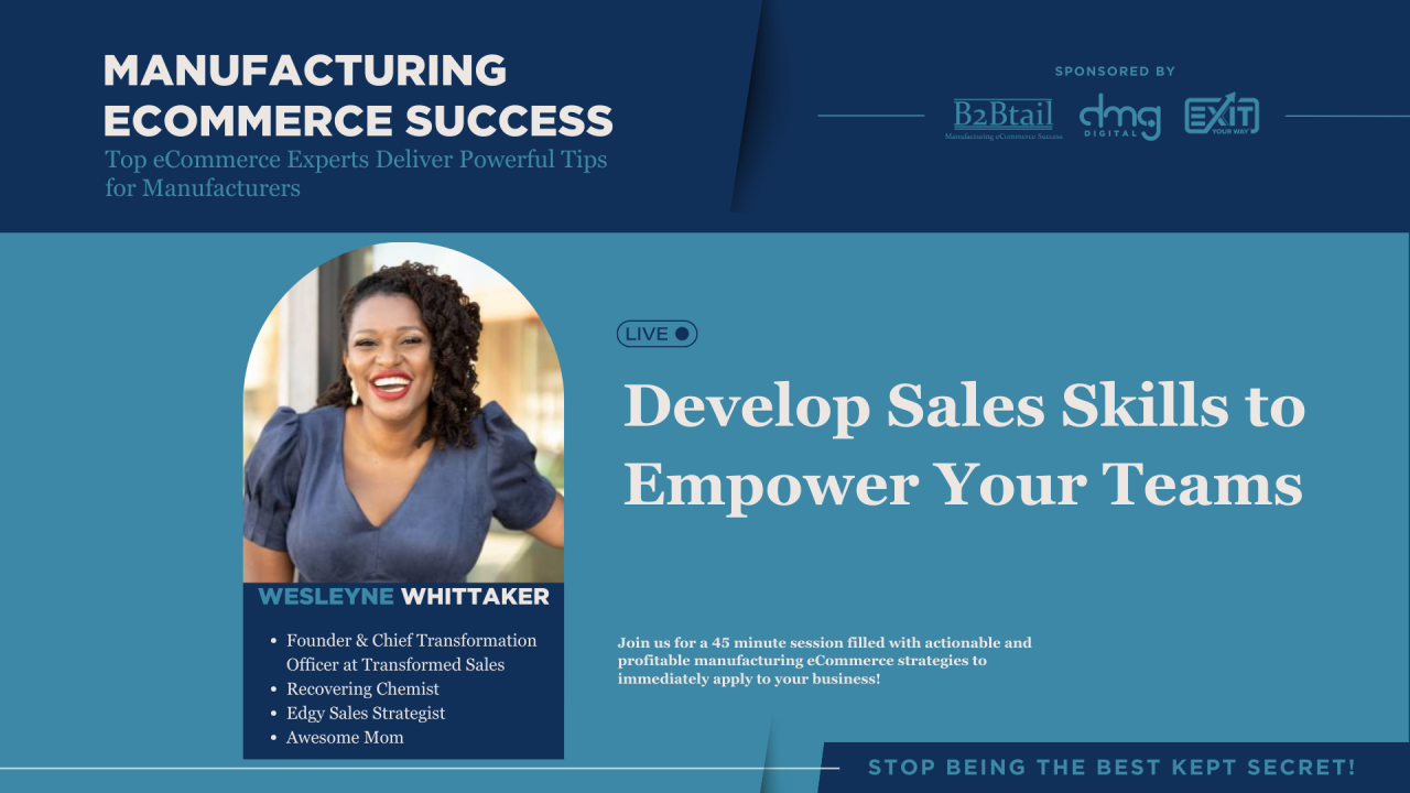 Develop Sales Skills to Empower Your Teams Develop Sales Skills to Empower Your Teams