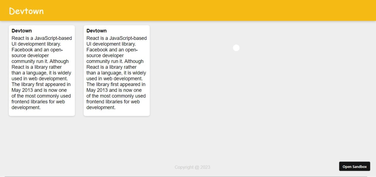 Project completion Bootcamp By DevTown JavaScript & react.js Project completion Bootcamp By DevTown JavaScript & react.js
