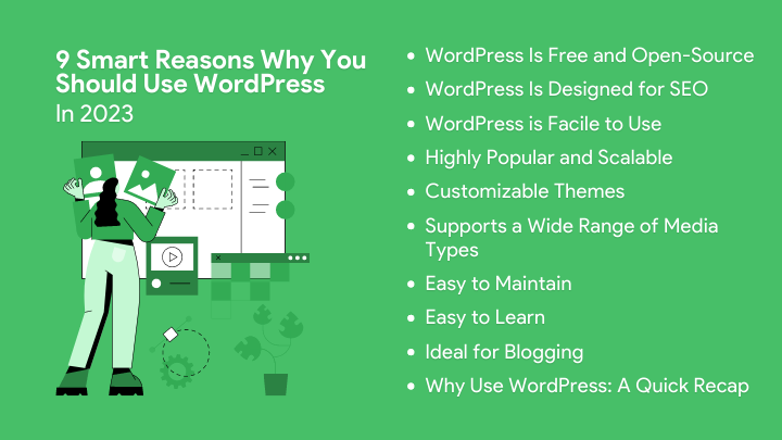 9 Most Important Reasons to Use WordPress in 2023 9 Most Important Reasons to Use WordPress in 2023