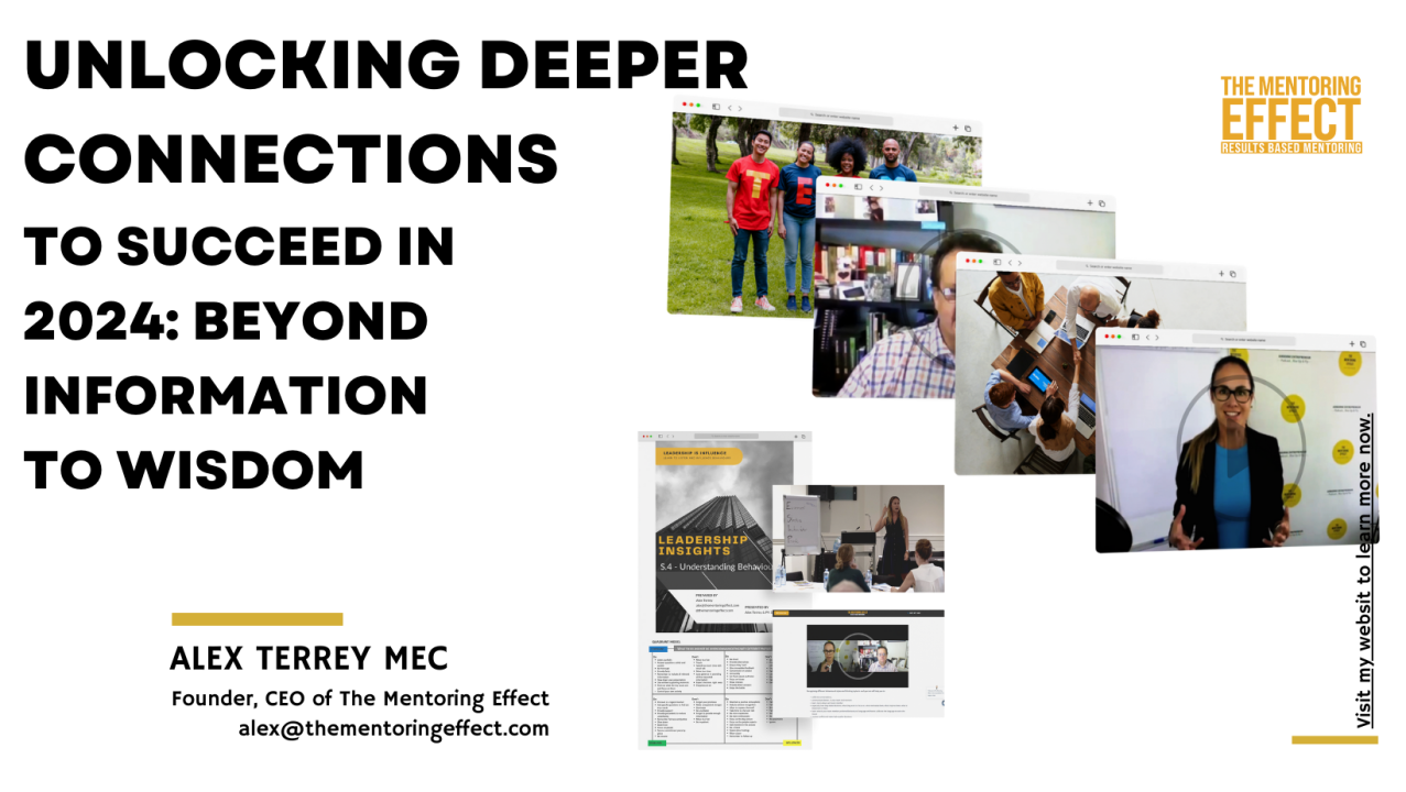 Unlocking Deeper Connections to Succeed in 2024: Beyond Information to ... Unlocking Deeper Connections to Succeed in 2024: Beyond Information to ...