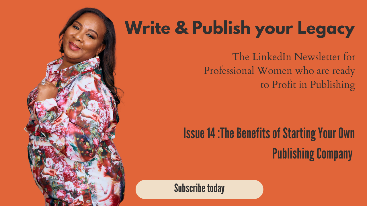 The Benefits of Starting Your Own Publishing Company The Benefits of Starting Your Own Publishing Company