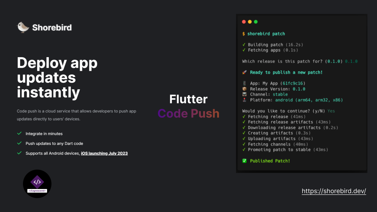 Unlock the Hidden Superpower of Flutter: Introducing Code Push with ... Unlock the Hidden Superpower of Flutter: Introducing Code Push with ...