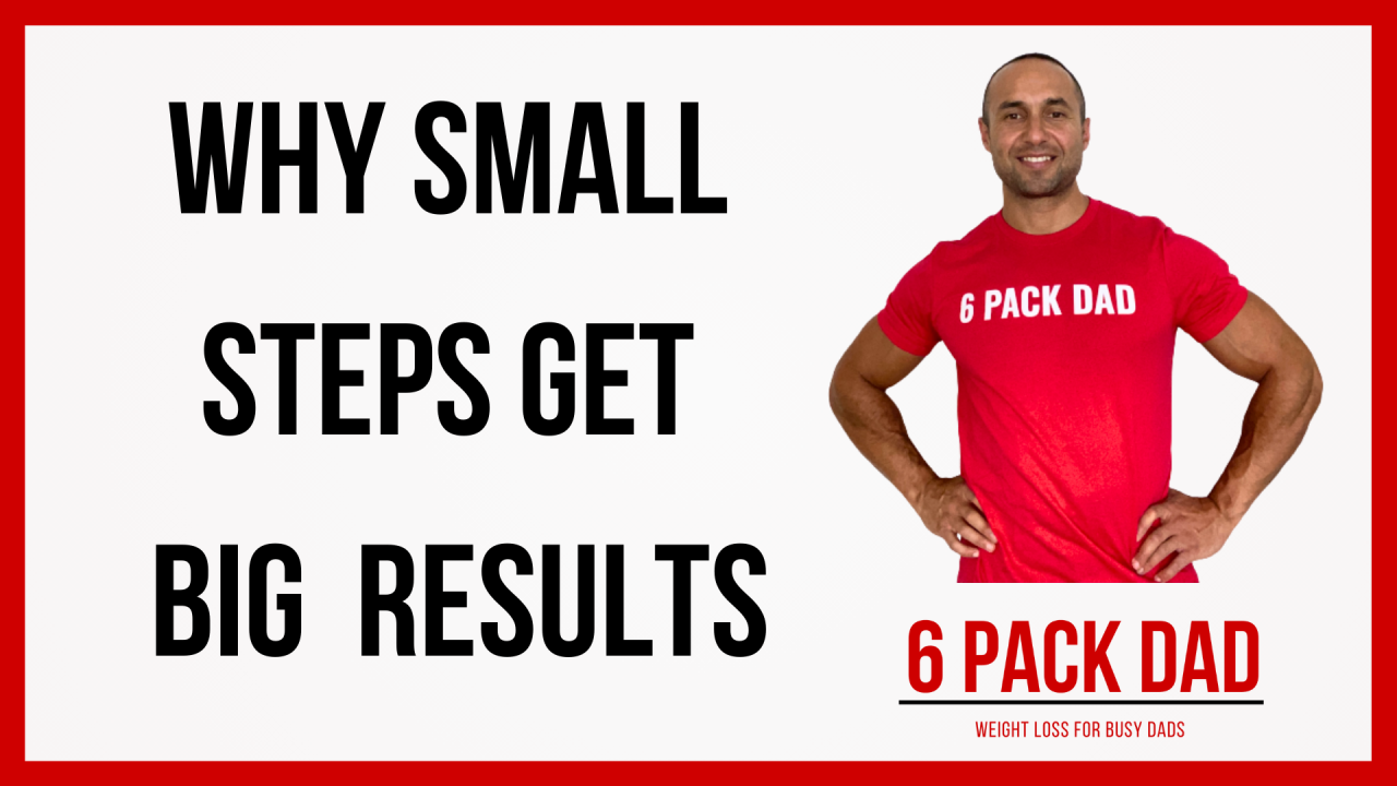 Why Small Steps Get Big Results Why Small Steps Get Big Results
