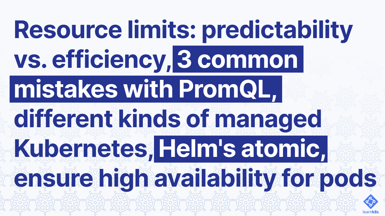 Resource limits: predictability vs. efficiency, 3 common mistakes with ... Resource limits: predictability vs. efficiency, 3 common mistakes with ...