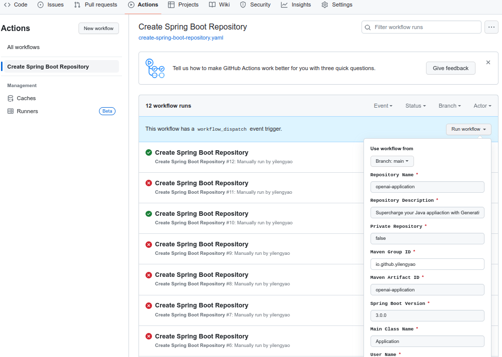 Automate Your Spring Boot Java Application Creation With GitHub Actions Automate Your Spring Boot Java Application Creation With GitHub Actions
