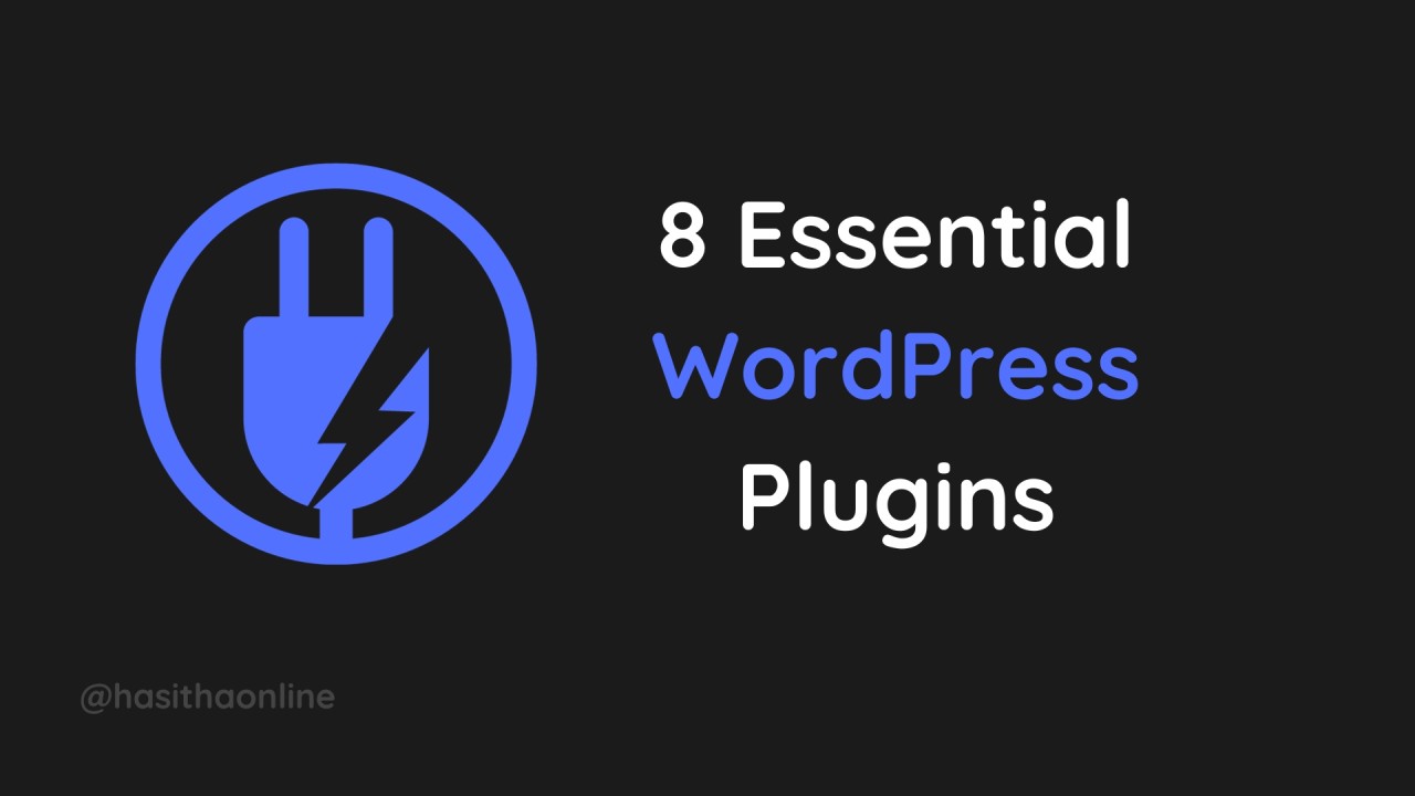 Essential WordPress Plugins - Supercharge Your Website with These 8 ... Essential WordPress Plugins - Supercharge Your Website with These 8 ...