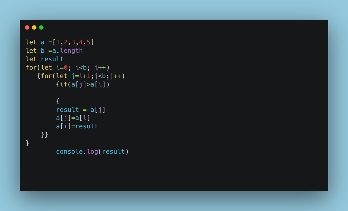 finding the second smallest number finding the second smallest number