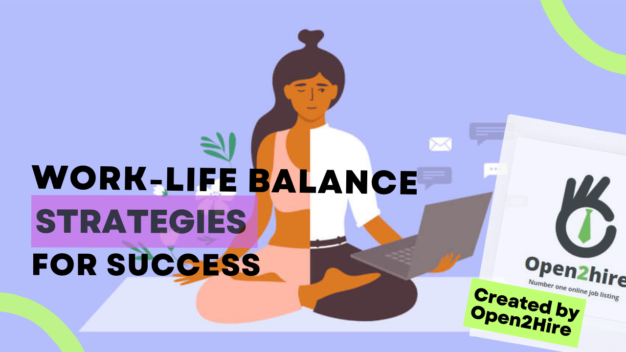 Creating a Work-Life Balance: Strategies for Success Creating a Work-Life Balance: Strategies for Success