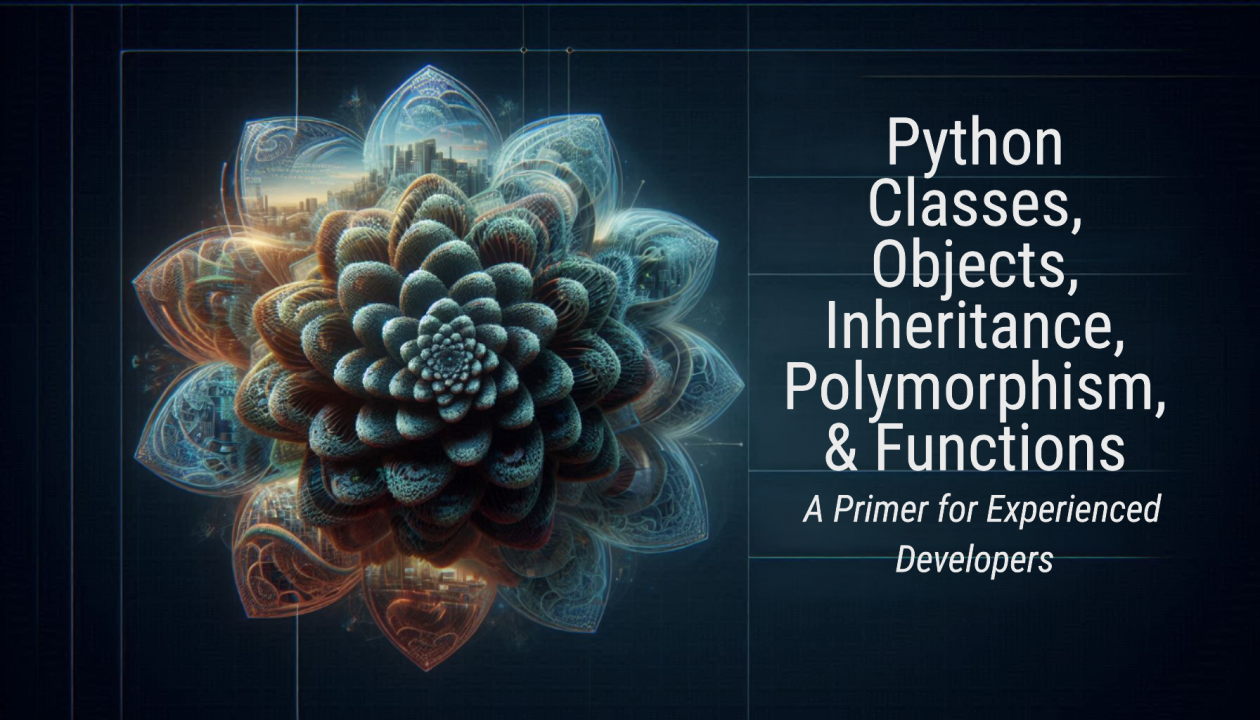 Python Classes, Objects, Inheritance, Polymorphism, and Functions: A ... Python Classes, Objects, Inheritance, Polymorphism, and Functions: A ...