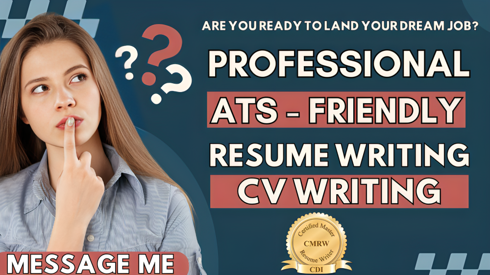 I will write and upgrade your resume, CV, cover letter, optimize ... I will write and upgrade your resume, CV, cover letter, optimize ...