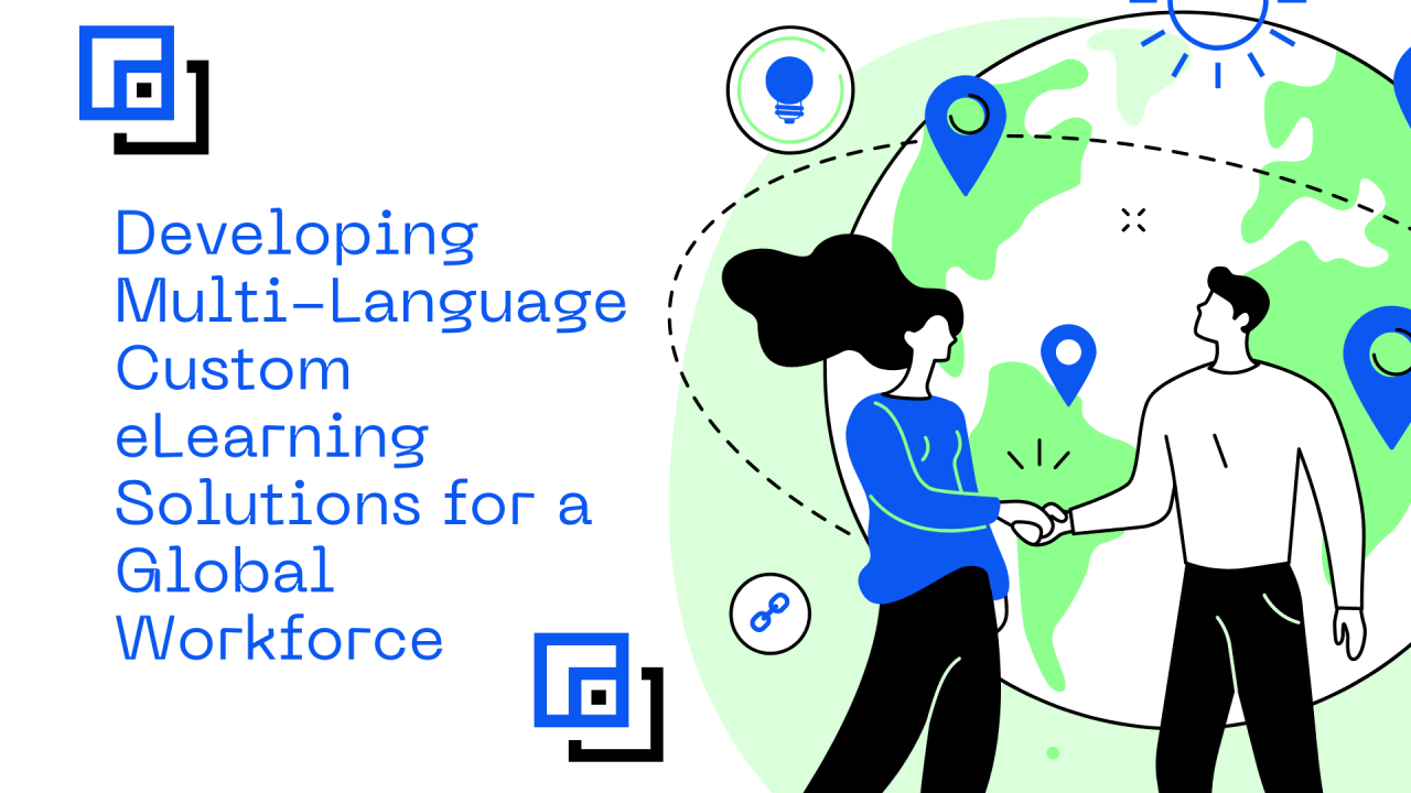 Developing Multi-Language Custom eLearning Solutions for a Global Workforce Developing Multi-Language Custom eLearning Solutions for a Global Workforce