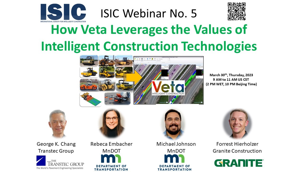 ISIC webinar - How Veta Leverages Values of Intelligent Construction ... ISIC webinar - How Veta Leverages Values of Intelligent Construction ...