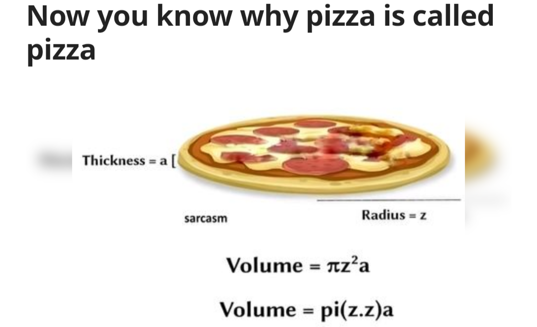 🍕🤪 Ever Wondered Why Pizza Is Called A 🍕🤪 Ever Wondered Why Pizza Is Called A