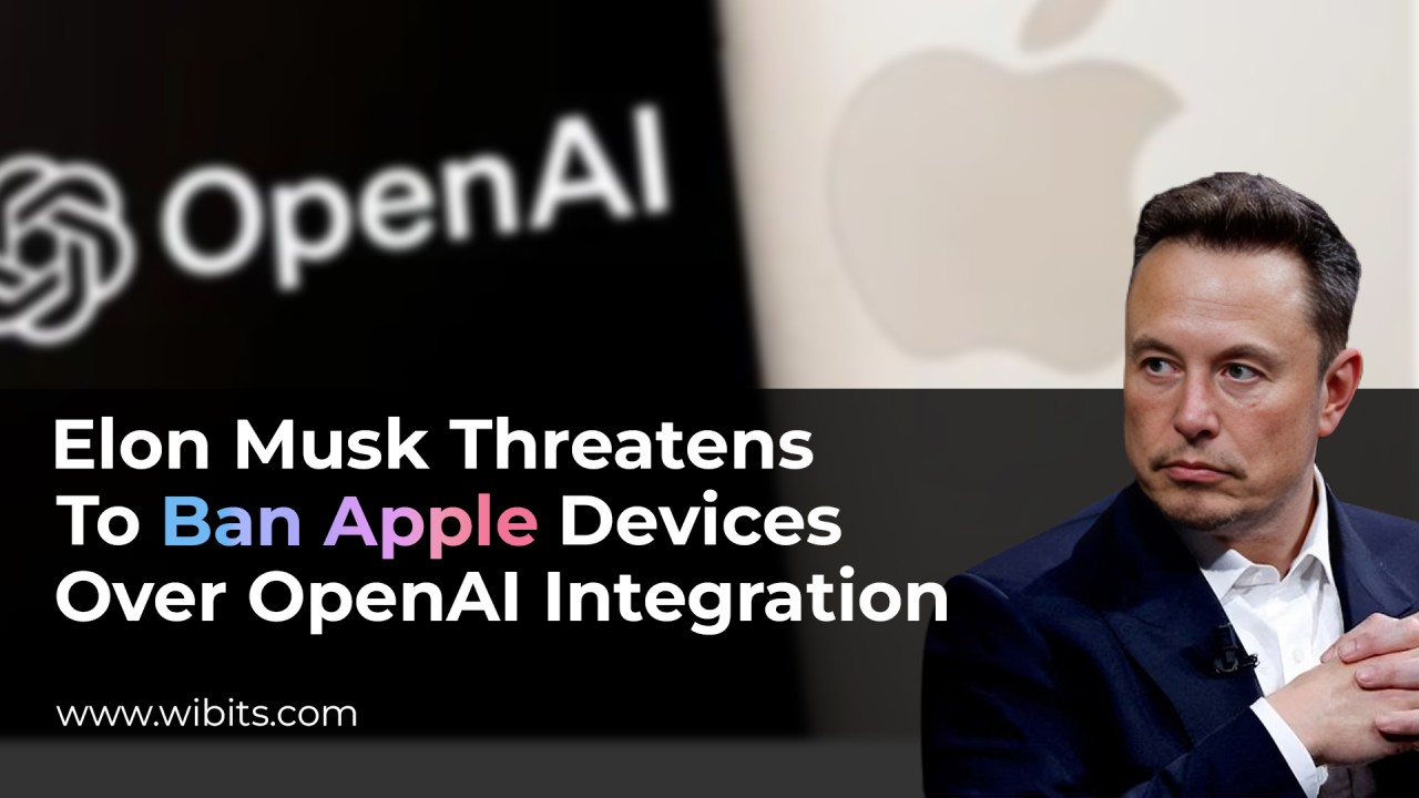 Elon Musk Threatens to Ban Apple Devices Over AI Integration Elon Musk Threatens to Ban Apple Devices Over AI Integration