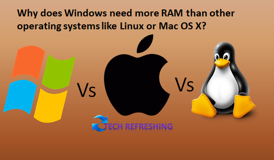 Why Does Windows Need More RAM Than Other Operating Systems Like Linux ... Why Does Windows Need More RAM Than Other Operating Systems Like Linux ...