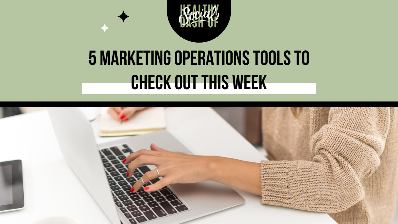 Streamline Your Marketing Operations Streamline Your Marketing Operations