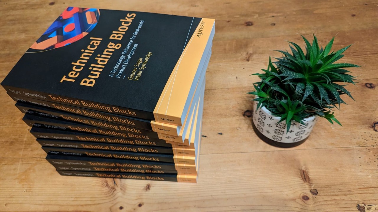 Book Launch Announcement: Technical Building Blocks Book Launch Announcement: Technical Building Blocks