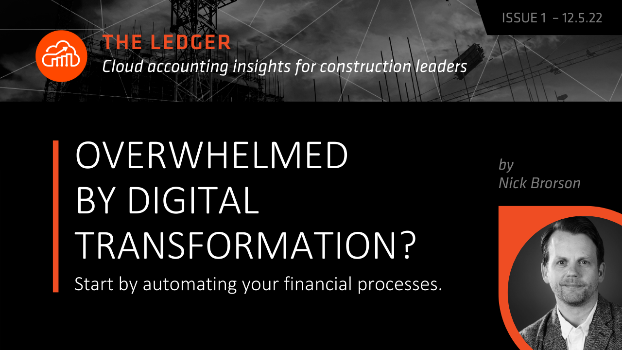 Overwhelmed by Digital Transformation? Start by Automating Your ... Overwhelmed by Digital Transformation? Start by Automating Your ...